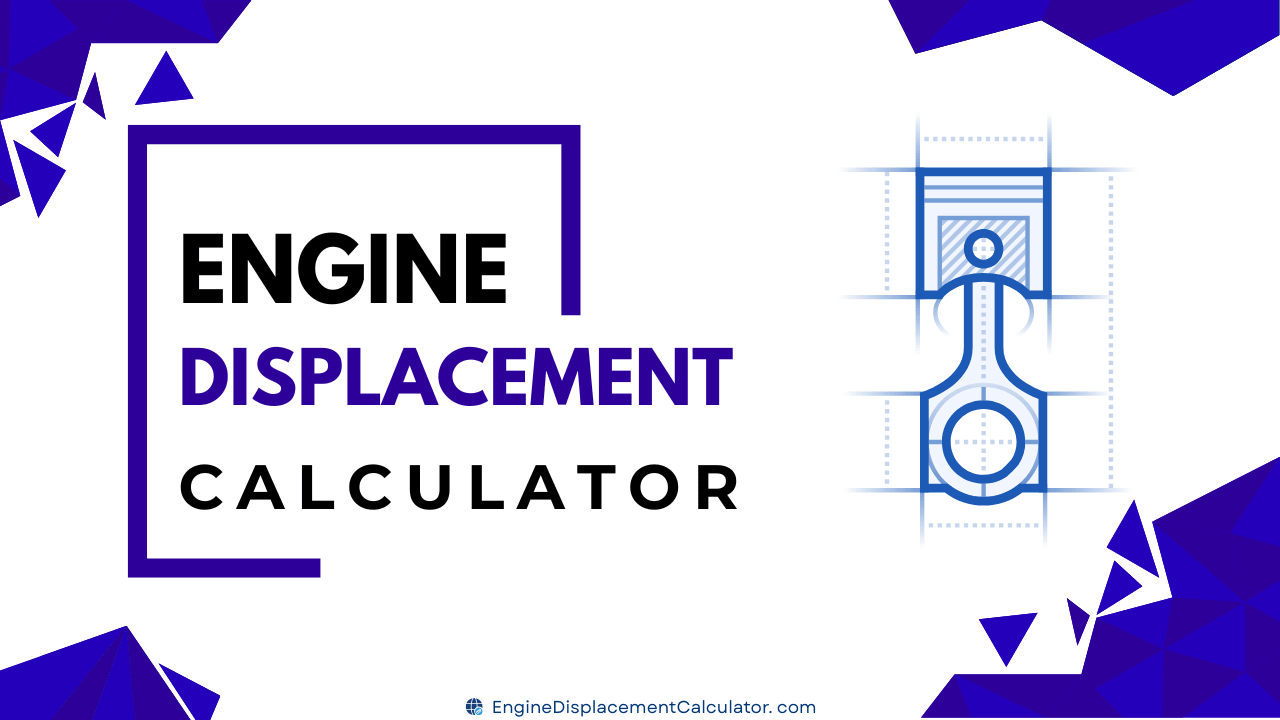 Engine Displacement Calculator (CC, Liters & Cubic Inches)